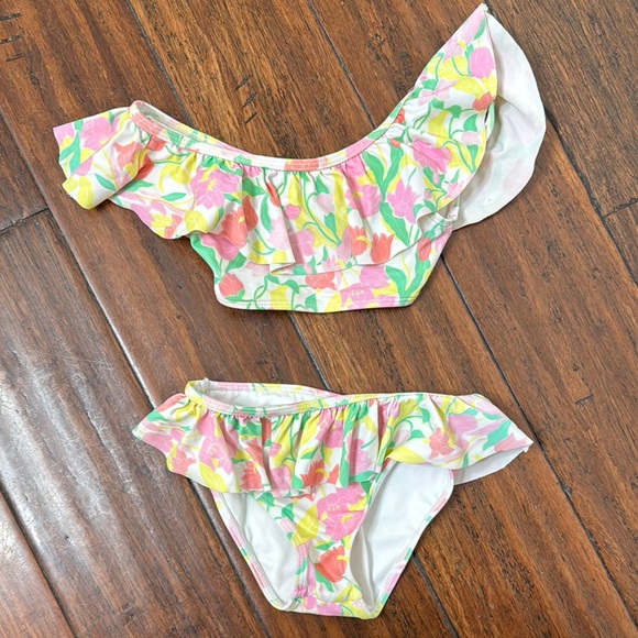 Janie and Jack | Swim | Janie Jack Floral Ruffle Bikini 4 | Poshmark